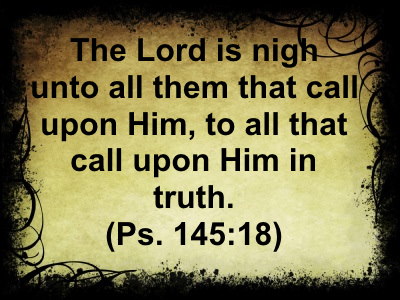 SCRIPTURE ______________________________